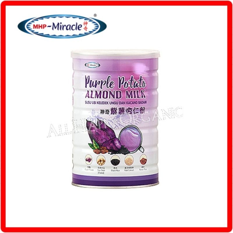 MHP- Miracle Organic Purple Potato Almond Milk 900g | Shopee Malaysia