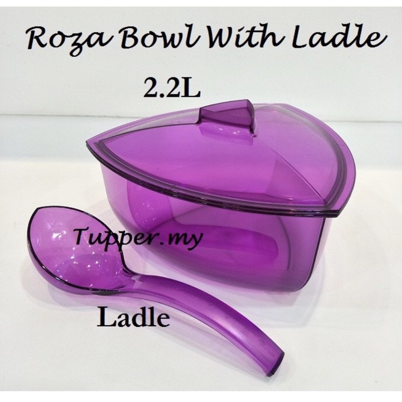 Roza Triangular Server with Ladle (2.3L) | Shopee Malaysia