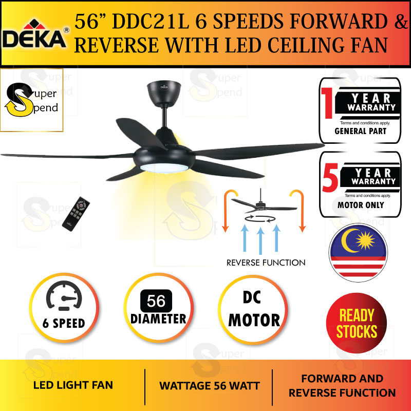 [ DC motor] Deka DDC21L DC2-311 DC2-313L DDC21 56" 6 speed Forward ...