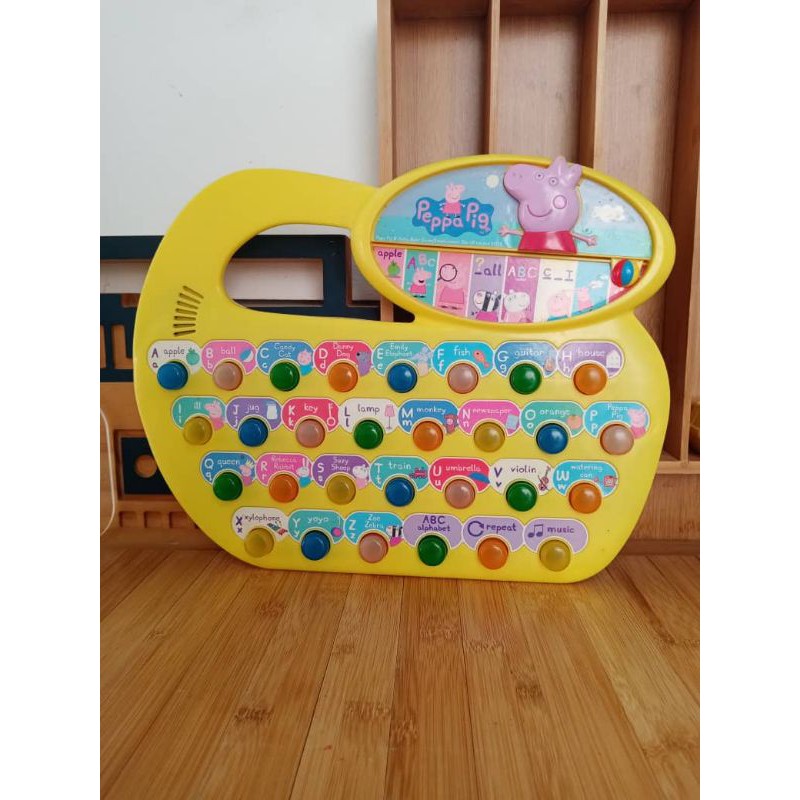 Peppa Pig Light & Sound Phonics Alphabet Learning Toy | Shopee Malaysia