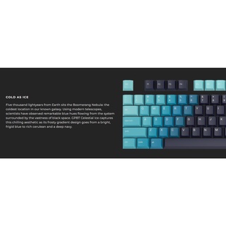 GLORIOUS PBT KEYCAPS SET ( CELESTIAL ICE / CELESTIAL FIRE ) | Shopee ...