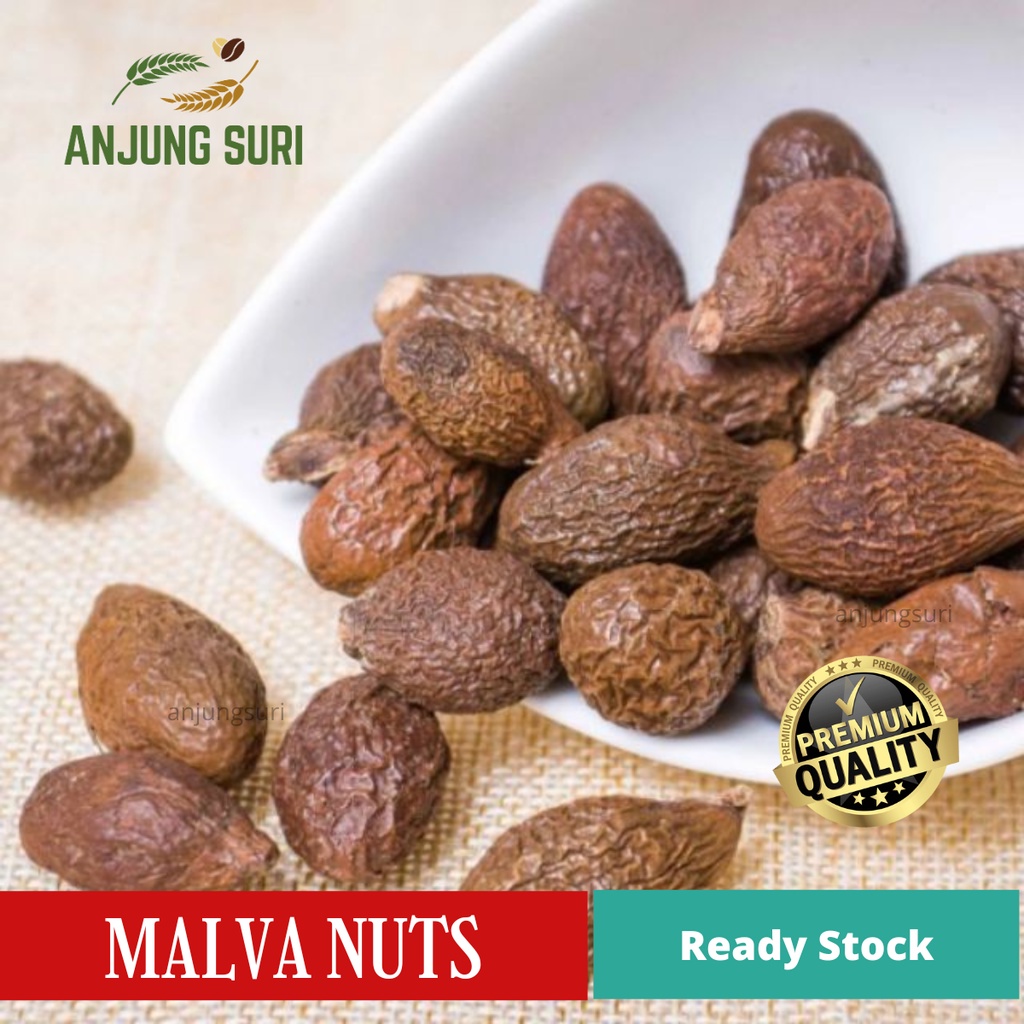 Dried Malva Nut Buah Kembang Semangkuk Kering (Premium) 50gm per pack ...