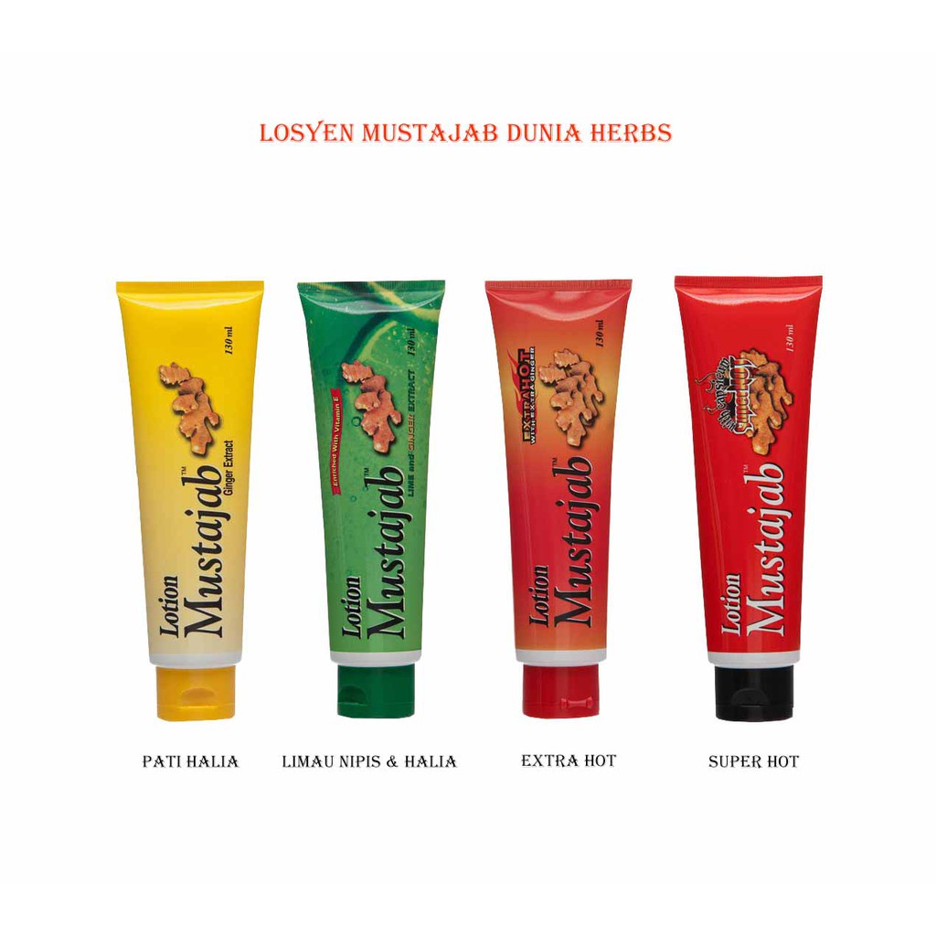 DUNIA HERBS Losyen Mustajab 130ml | Shopee Malaysia