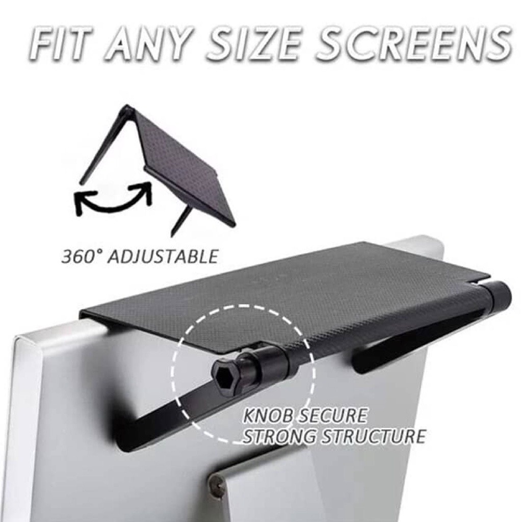 Buyerpick Adjustable Computer Screen Caddy Monitor Rack Holder TV ...