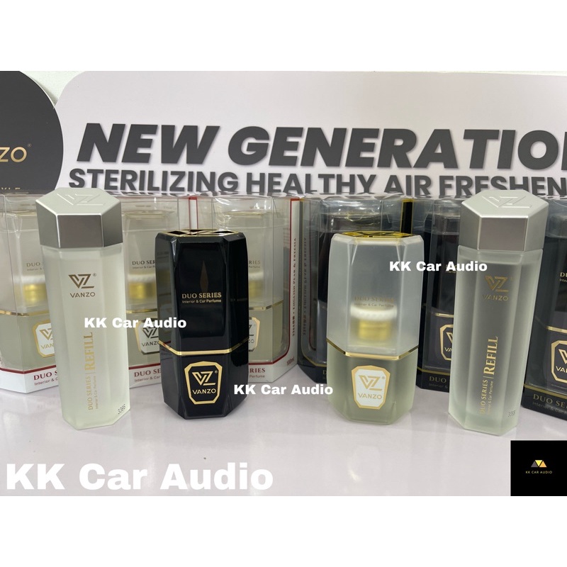 VANZO Car Perfume Duo Series CLASSIC BLOSSOM / English Pear & Freesia ...