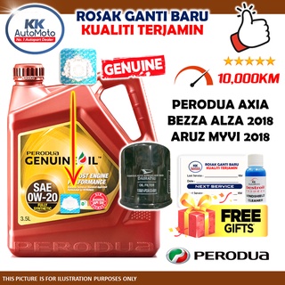 Perodua All Axia Bezza 1.0 1.3 Myvi D20N 2018 G3 Genuine 0W-20 0W20 ...