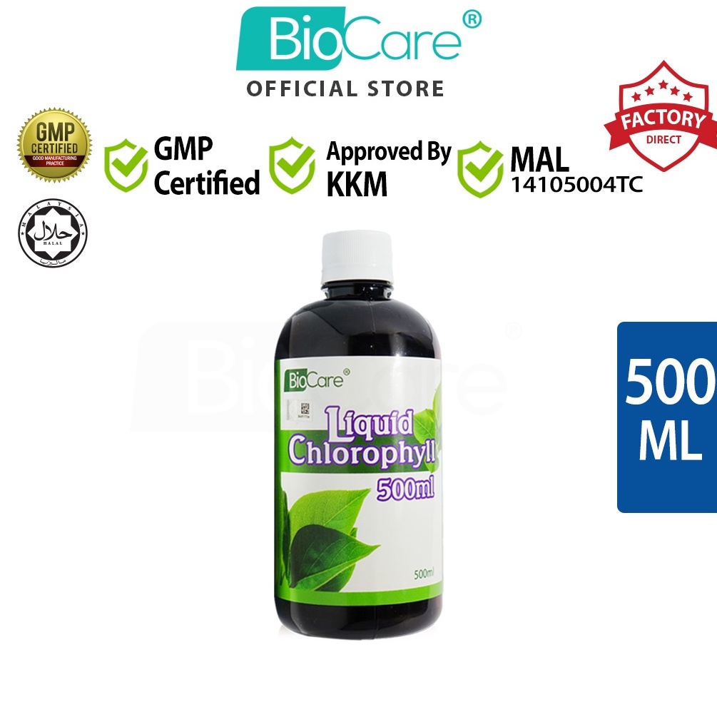 Biocare Liquid Chlorophyll (500ml) | Shopee Malaysia