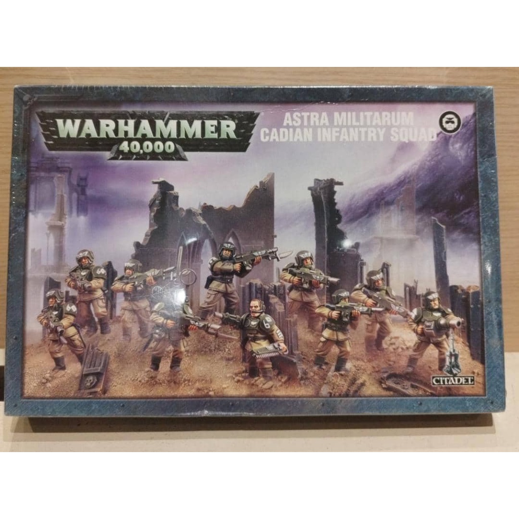 Warhammer 40k Astra Militarum Cadian Infantry Squad | Shopee Malaysia