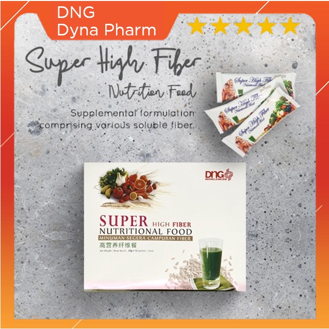 DnG Super High Fiber Nutritional Food (30g x 15s) (Latest Batch ...