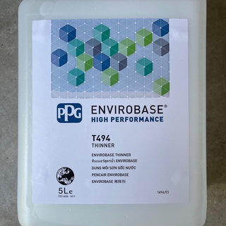 PPG Envirobase T494 High Performance Thinner 5L | Shopee Malaysia