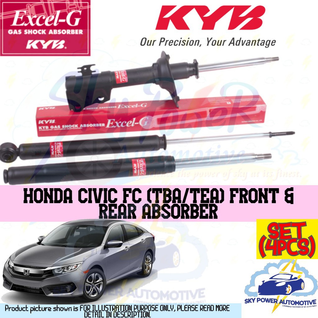 HONDA CIVIC FC (TBA/TEA) KAYABA (KYB) EXCEL-G GAS SHOCK ABSORBER (FRONT ...