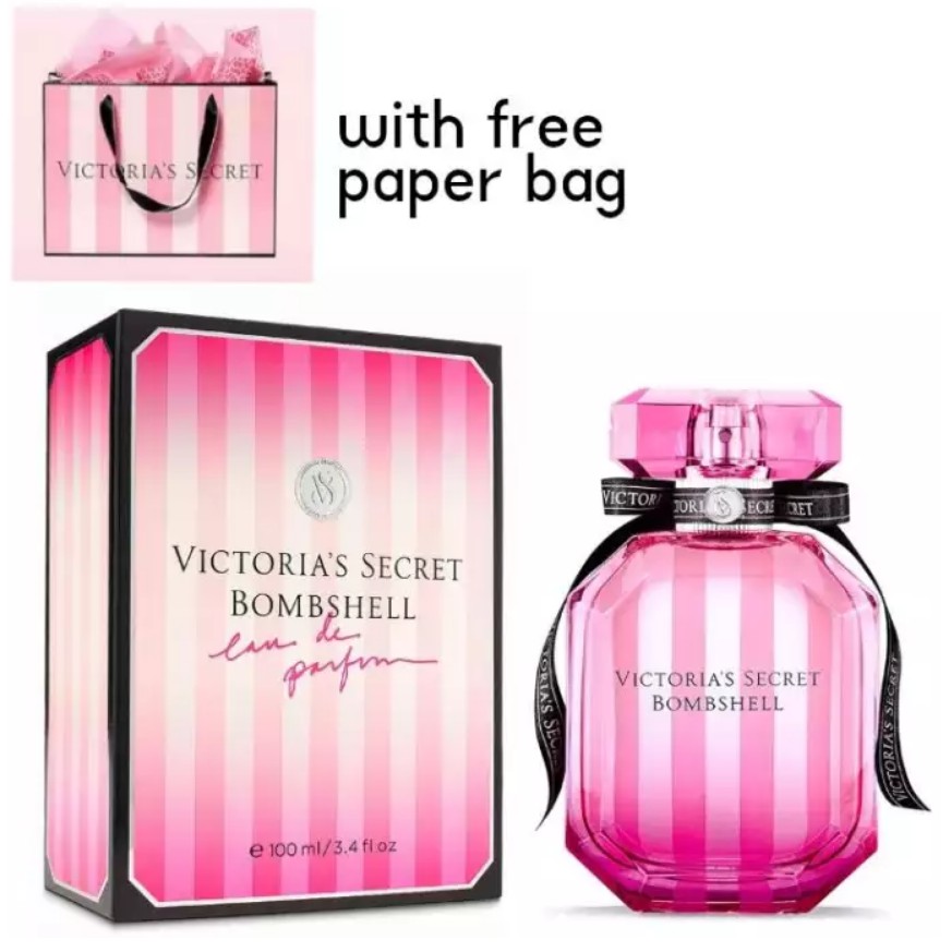ORIGINAL Bombshell By Victoria's Secret EDP 100ML Perfume with Paper ...