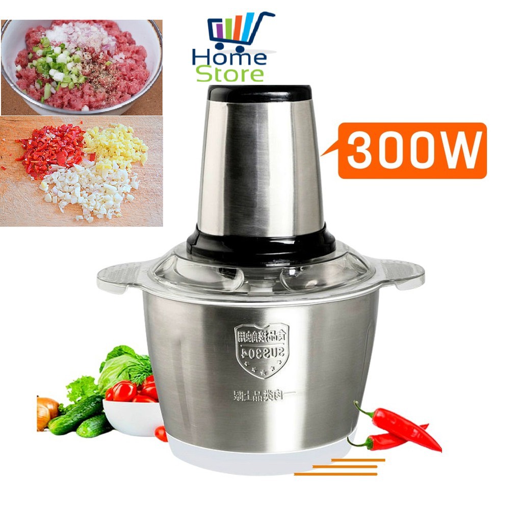 Multi-purpose Meat Grinder Inox 304 Stainless Steel Jar With Powerful ...