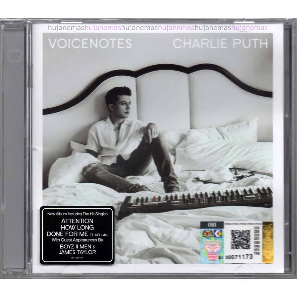 CHARLIE PUTH - Voicenotes 2018 WARNER MUSIC ORIGINAL CD | Shopee Malaysia