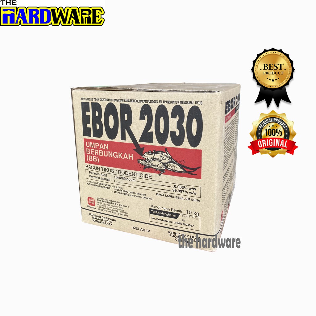 10KG EBOR 2030 MOUSE KILLER BAITS(SIME DARBY)/RACUN TIKUS | Shopee Malaysia