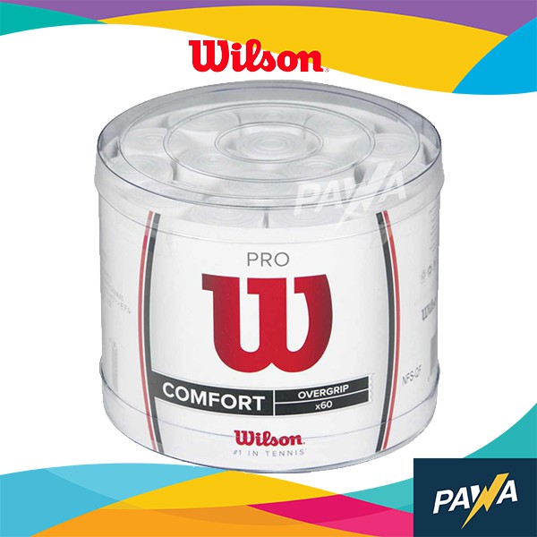 Wilson Pro Comfort Overgrip (60 Pieces All White) | Shopee Malaysia
