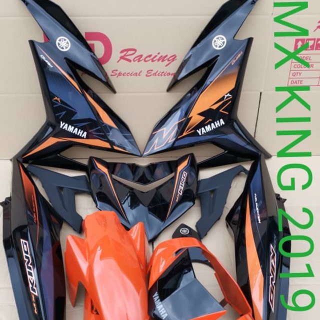 Body Cover Set HLD MX King 2019 For Yamaha Y15ZR | Shopee Malaysia