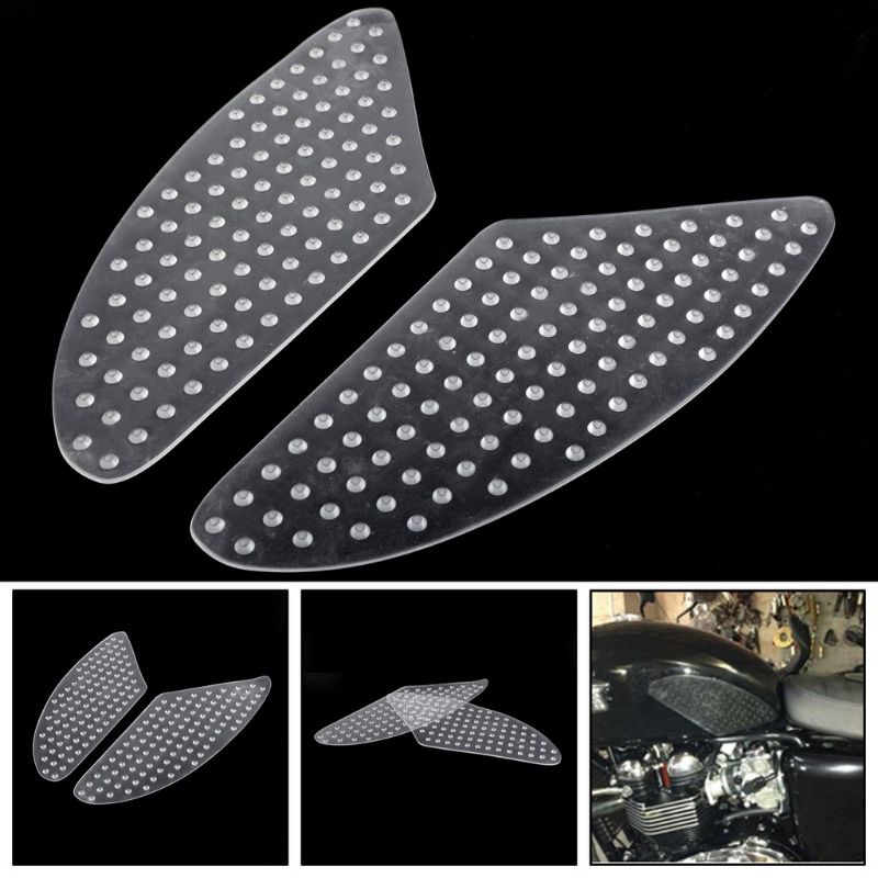 Universal traction side gas tank pad protector for motorcycle. | Shopee ...