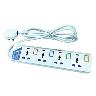 (3M) MARKEN Extension Power Strip with Surge Protector Multi Switch ...