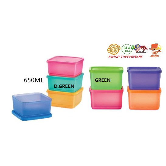 TUPPERWARE SO FRESH SET (650ML X 1PC) | Shopee Malaysia