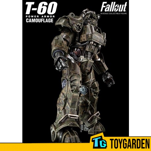Threezero 1 6 Scale Fallout T 60 Camouflage Power Armor 3z 0178