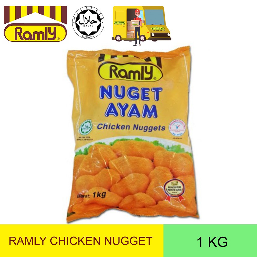 Ramly Chicken Nugget (500G/1KG) | Shopee Malaysia