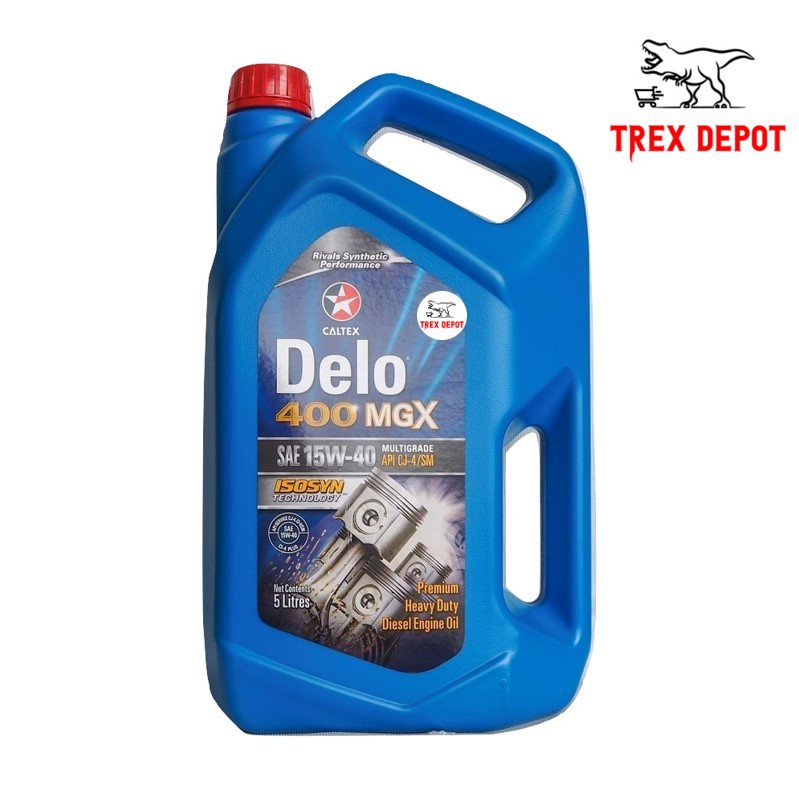 CALTEX Delo 400 MGX Mineral Engine Oil 15W40 (5L) | Shopee Malaysia