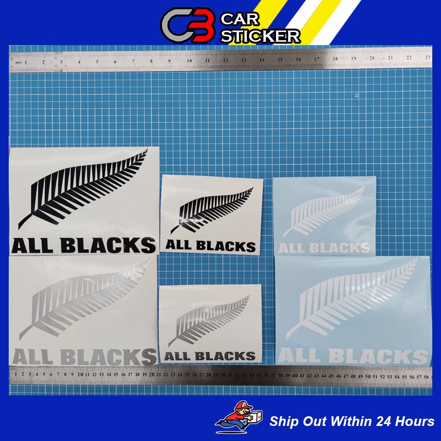 Sticker Cutting All Blacks Sticker / cs412 | Shopee Malaysia