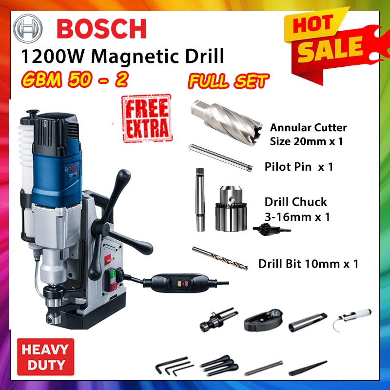 BOSCH GBM 50-2 PROFESSIONAL MAGNETIC DRILL GBM50-2 | Shopee Malaysia