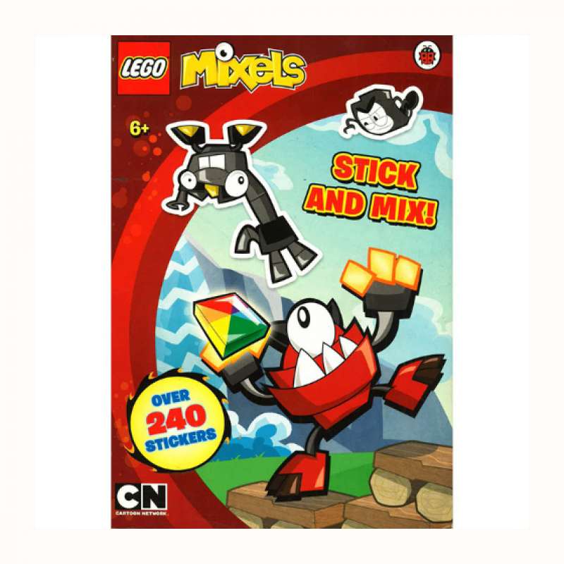 Lego Mixels:Sticker Activity Book (Over 240 Stickers) | Shopee Malaysia