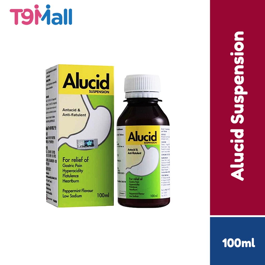 Alucid Suspension 100ml (Peppermint Flavour) | Shopee Malaysia