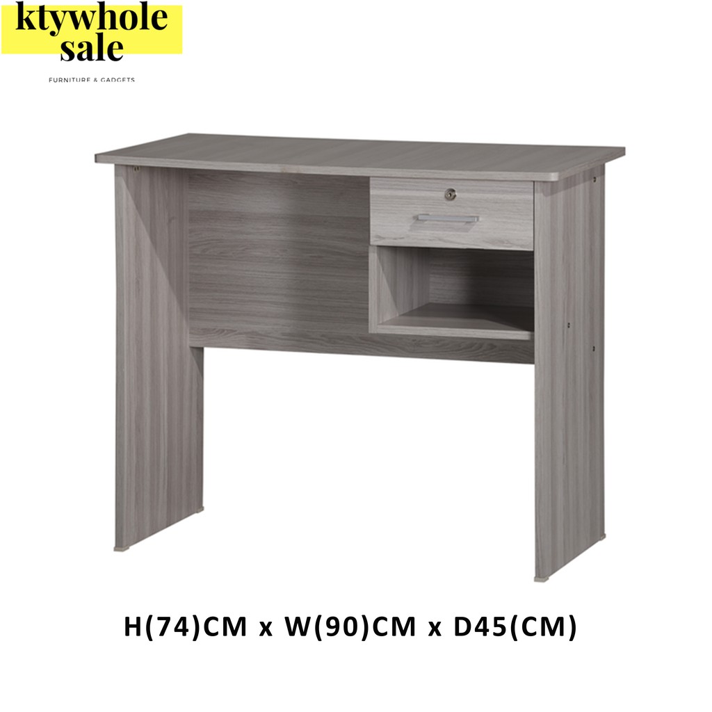 DIY Office Table/Office Desk/Meja Office/Premium Wooden Writing Study ...