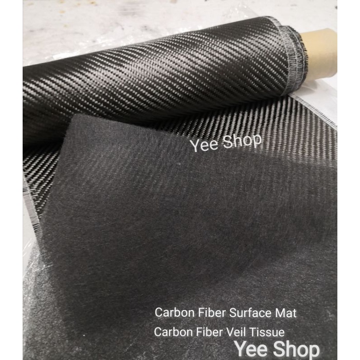 Carbon Fiber Surface Mat / Carbon Fiber Veil Tissue / FIBERGLASS Tissue ...