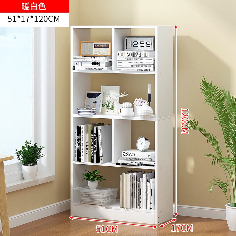 THE Simple Modern Book Cabinet Rak Buku Storage Shelf Rack Shelves Buku ...