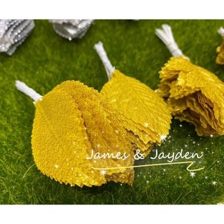 Daun / Daun Hiasan / Daun Emas / Daun Ros Emas / Daun Perak / Daun Ros ...