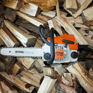 STIHL MS180 with 16" / 18" Guide Bar Chain Saw Chainsaw (100% GUARANTEE ...