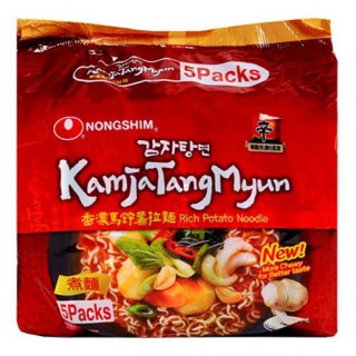 Nongshim kamjaTangMyun Potato Ramyun (120g x 5 pack) | Shopee Malaysia