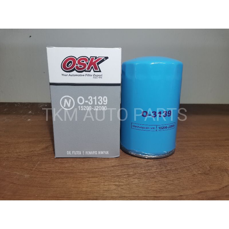 NISSAN MINI BUS OIL FILTER (OSK O-3139) | Shopee Malaysia