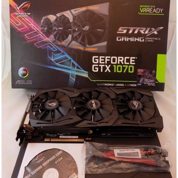 ASUS ROG GTX 1070 OC 8GB rosak | Shopee Malaysia