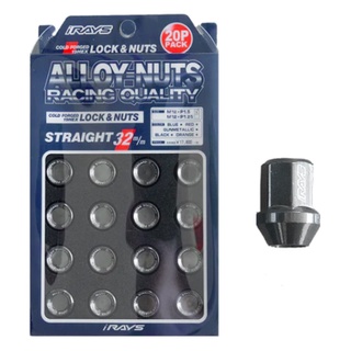 RAYS 17/19 L-32mm Steel Racing Sport Rim Steel Wheel Nut / Nat Lock ...