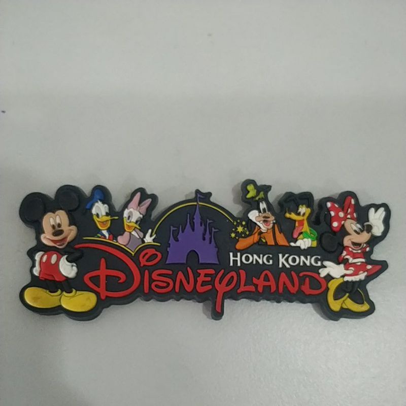 Hong Kong Disneyland Fridge Magnet | Shopee Malaysia