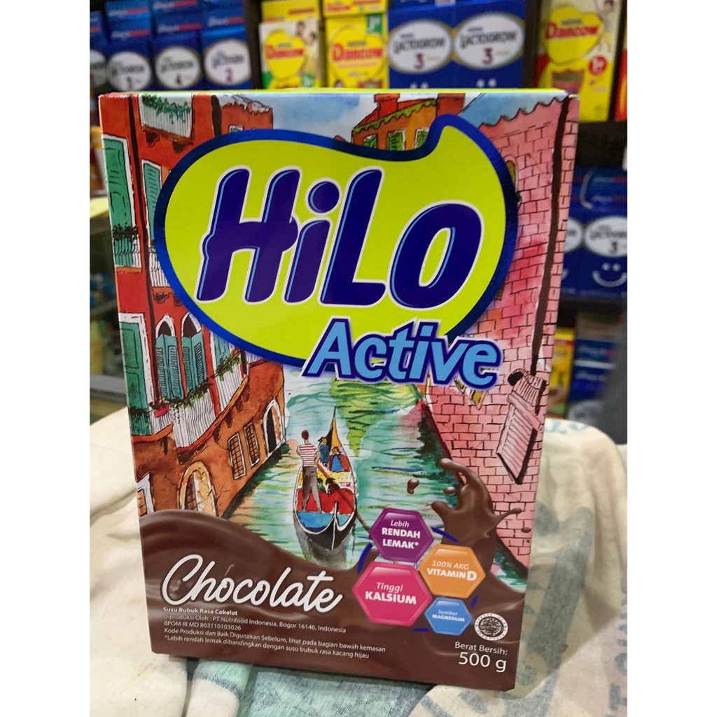 Hilo Active Chocolate 500g | Shopee Malaysia