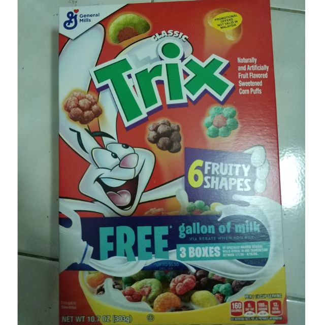 General Mills Classic Trix Cereal 303gm | Shopee Malaysia