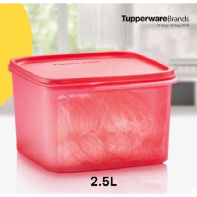 TUPPERWARE Smart Saver Square II (1) | Shopee Malaysia