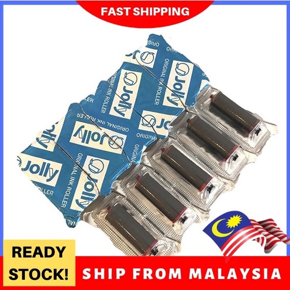 Open jolly ink roller (M.STOCK) (use for jolly hand labeller) | Shopee ...