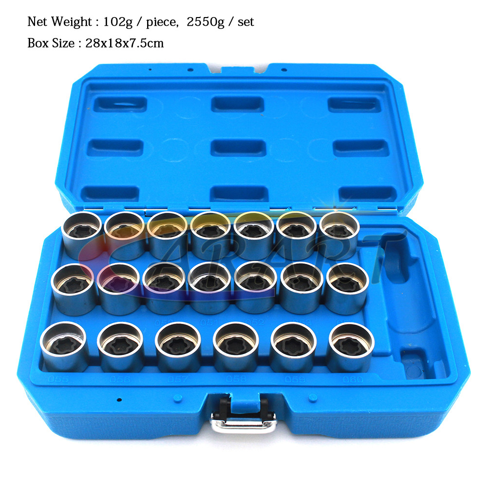 Anti-Theft Screw Sleeve Removal Install Socket For BMW Wheel Lock ...