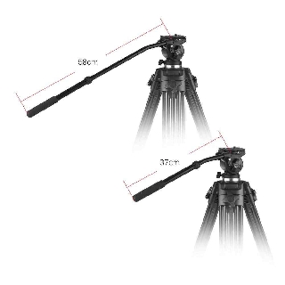 Weifeng WF-717 / WF717 1.8 meters 180CM Tripod Video Tripods ...