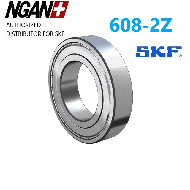 SKF 608 ZZ Deep Groove Ball Bearing (8x22x7mm) | Shopee Malaysia