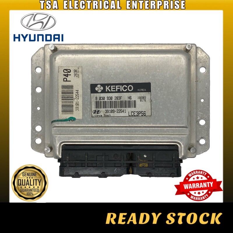 ECU Hyundai Accent 1.5 Auto - 39109-22541 ENGINE CONTROL UNIT | Shopee ...