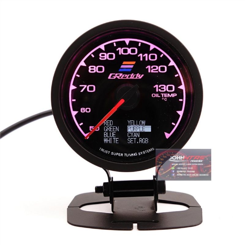 GREDDY OIL TEMPERATURE METER GAUGE COMPLETE SENSOR | Shopee Malaysia